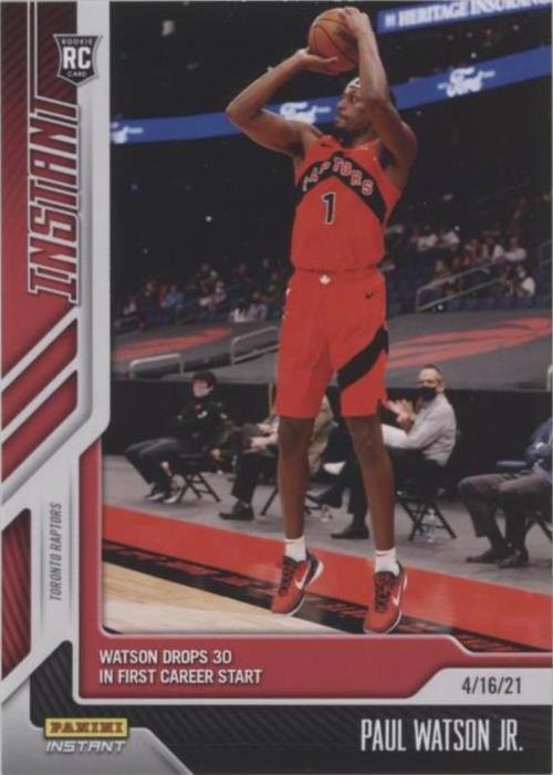 2020-21 Panini Instant - #145 Paul Watson Jr. (RC) for sale online | eBay