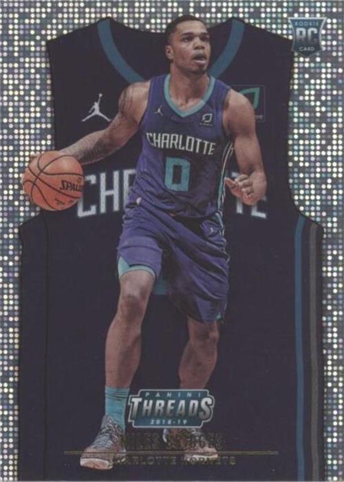 2018-19 Panini Threads - Rookies Statement Jersey Miles Bridges #193 ...
