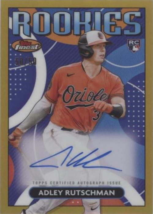 2023 Topps Finest - Finest Rookies Design Variation Autographs Gold ...