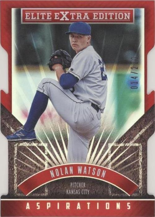 2015 Panini Elite Extra Edition - Nolan Watson #34 Aspirations /200 (RC ...