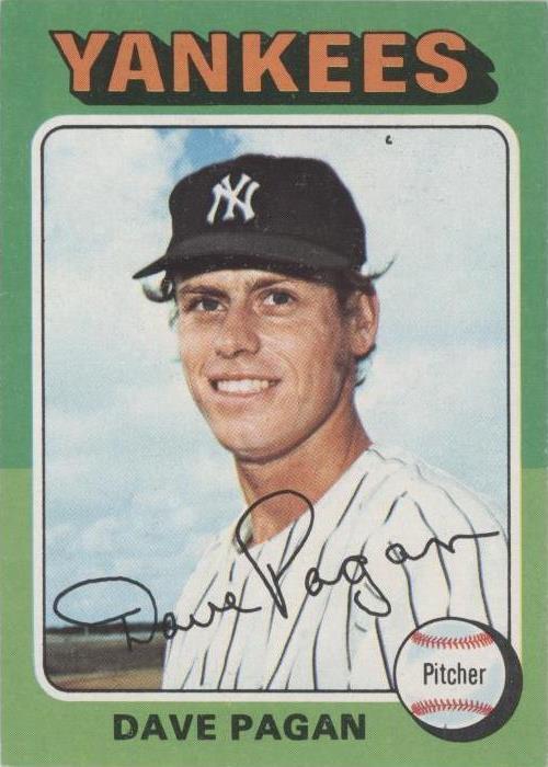 1975 Topps - #648 Dave Pagan (RC) for sale online | eBay