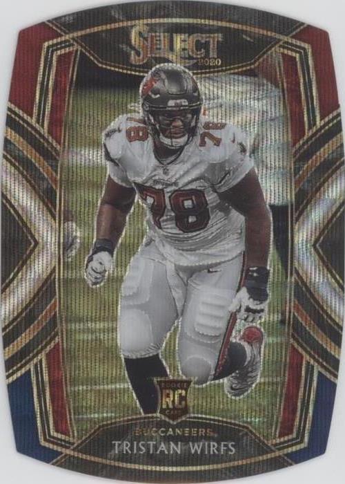 2020 Panini Select - Club Level Tri-Color Prizm Die-Cut #290 Tristan ...