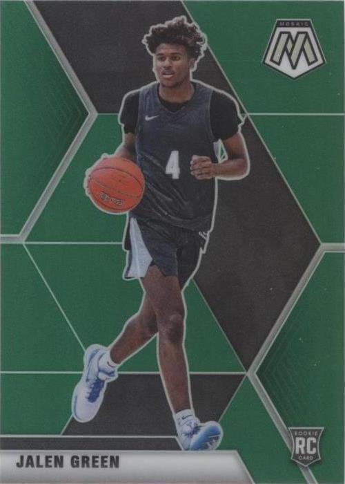 2021-22 Panini Chronicles Draft Picks - Mosaic Jalen Green #254 Green (RC) for sale online | eBay