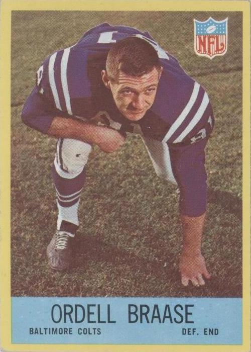 1967 Philadelphia - #16 Ordell Braase (RC) for sale online | eBay