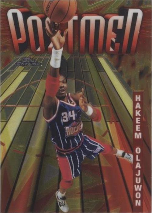1998-99 Topps Chrome - Season's Best Postmen Hakeem Olajuwon #SB25 for ...