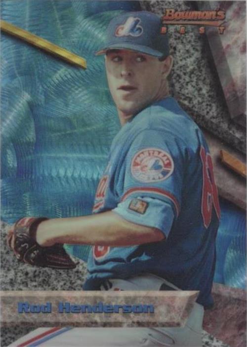 1994 Bowman's Best - Blue Refractor #37 Rod Henderson (RC) for sale ...