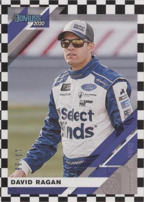 2020 Panini Donruss NASCAR - Black Numbers #34 David Ragan /38 for sale ...