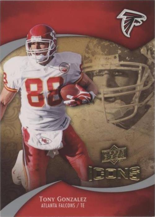 2009 Upper Deck Icons - #65 Tony Gonzalez for sale online | eBay
