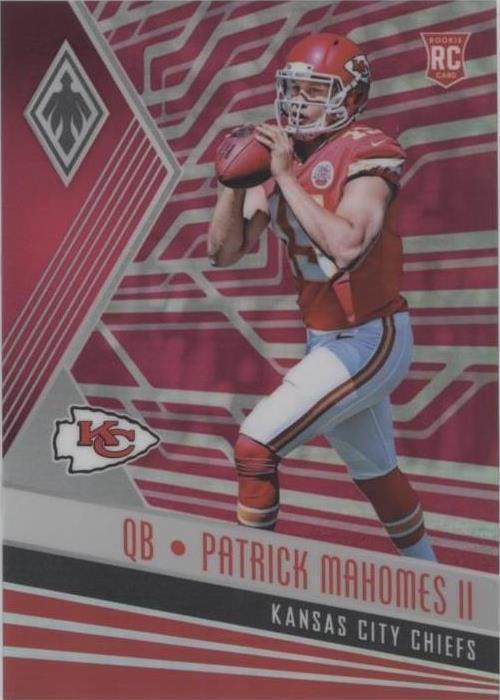 2017 Panini Phoenix - Rookies Patrick Mahomes II #104 Pink /199 (RC ...