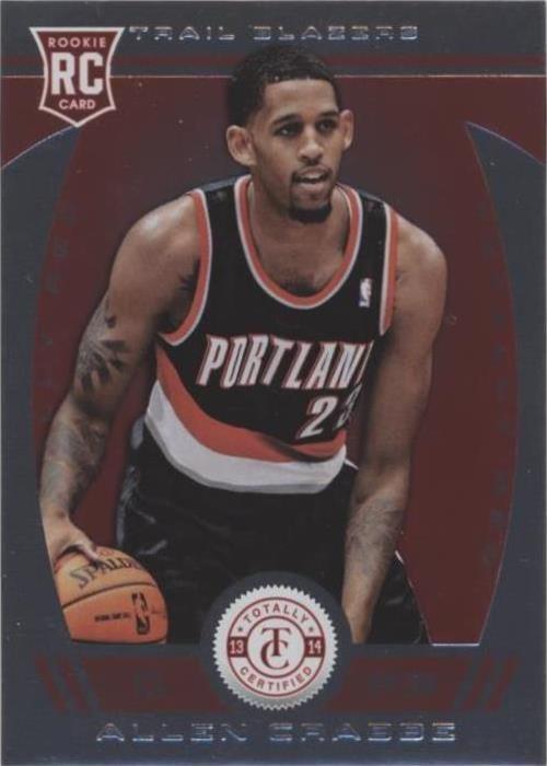 2013-14 Totally Certified - Allen Crabbe #222 Totally Red /99 (RC) for ...
