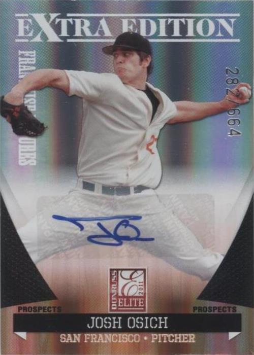 2011 Donruss Elite Extra Edition - Franchise Futures Signatures Josh ...