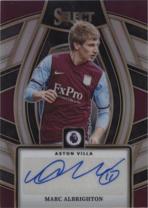 2023-24 Panini Select Premier League - Select Signatures Marc ...
