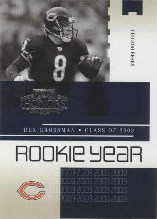 2004 Playoff Honors - Rookie Year Rex Grossman #RY-19 for sale online ...