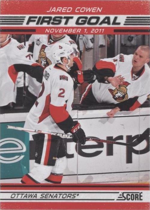2012-13 Score - First Goal Jared Cowen #FG23 for sale online | eBay
