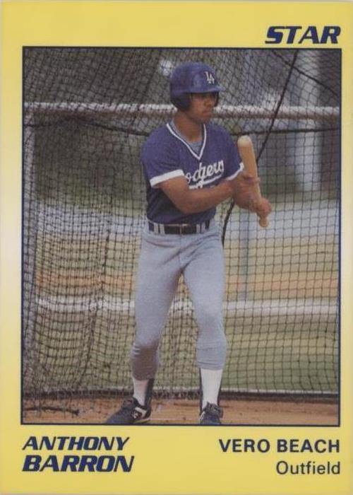 1989 Star Minor League - #26 Anthony Barron (RC) for sale online | eBay