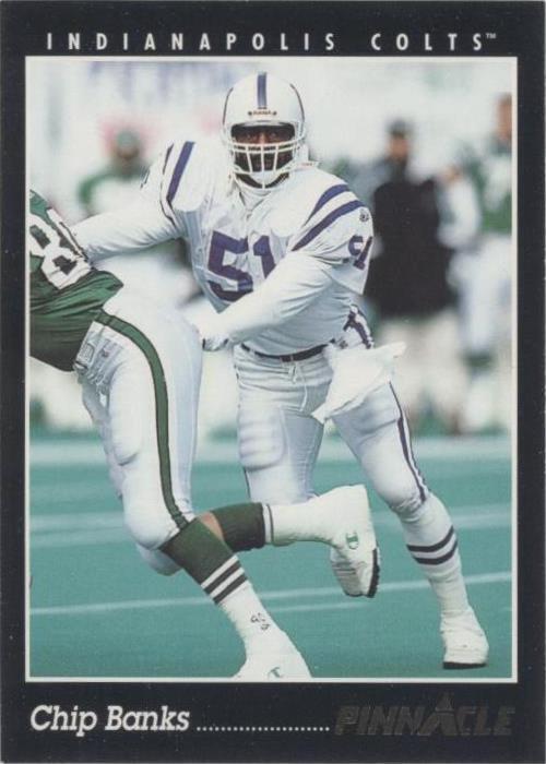 1993 Pinnacle - Chip Banks #176 for sale online | eBay