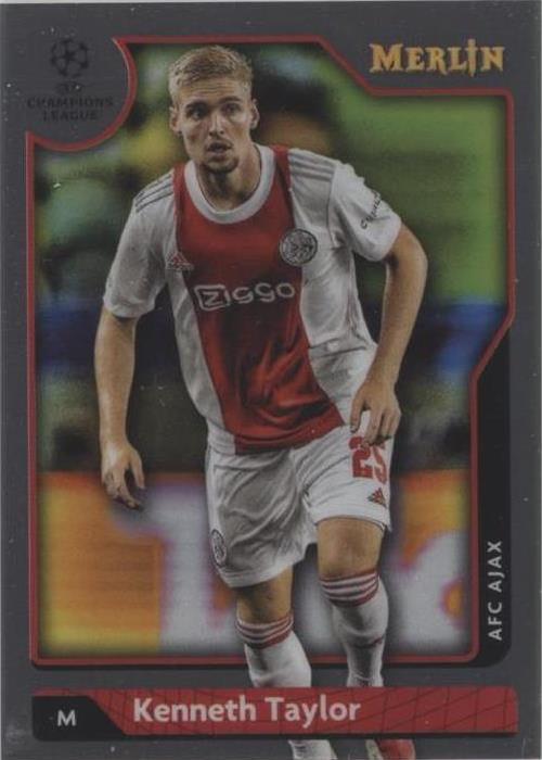 2021-22 Topps Merlin Collection Chrome UCL - Kenneth Taylor #47 for ...