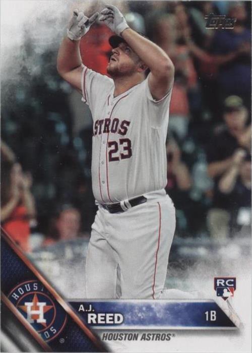 2016 Topps Update Series - White Jersey #US92 A.J. Reed (RC) for sale ...
