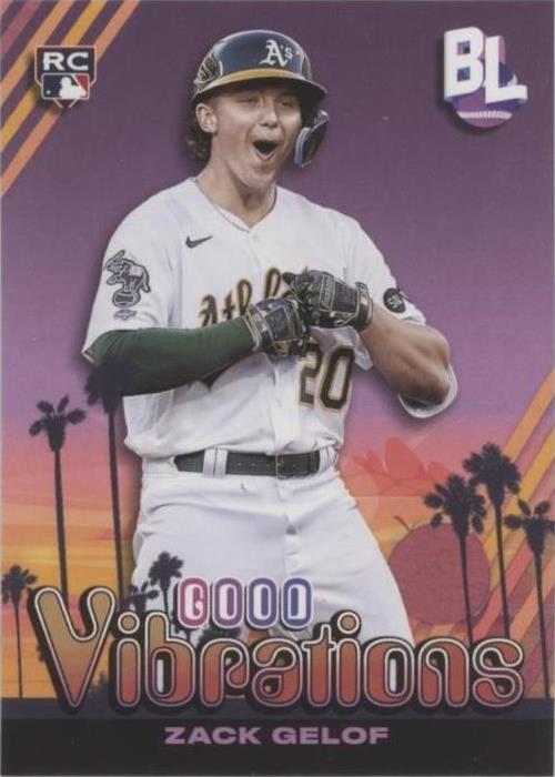 2024 Topps Big League - Good Vibrations #GV-42 Zack Gelof, Zack Gelof ...