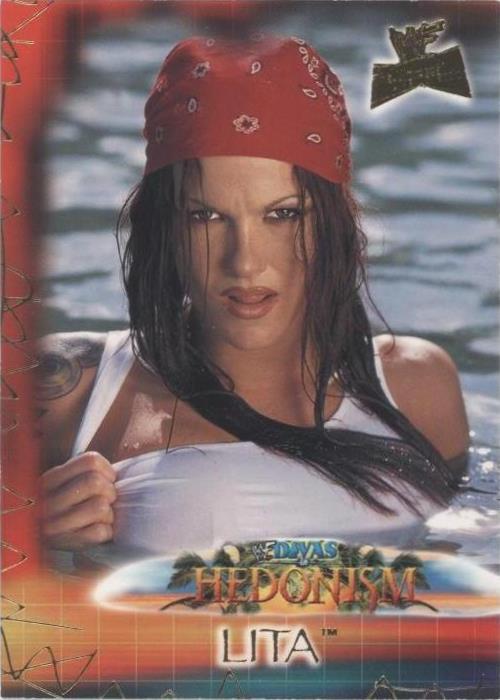 2001 Fleer WWF The Ultimate Divas Collection - Hedonism Gold Unsupported - Adult Content #88 ...