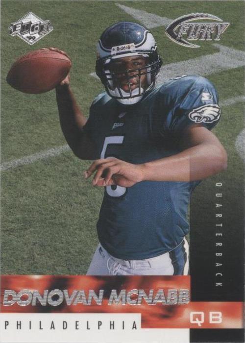 1999 Collector's Edge Fury - Rookie Donovan McNabb #186 (RC) for sale online | eBay