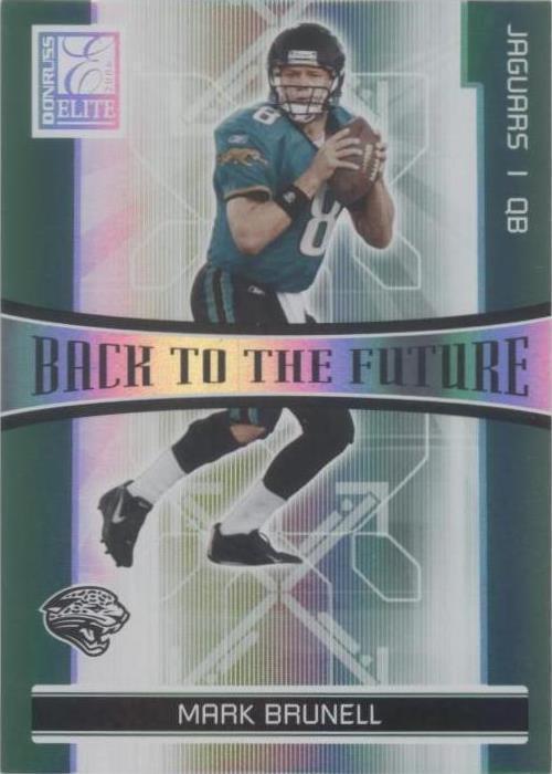 2006 Donruss Elite - Back to the Future Mark Brunell, Byron Leftwich # ...