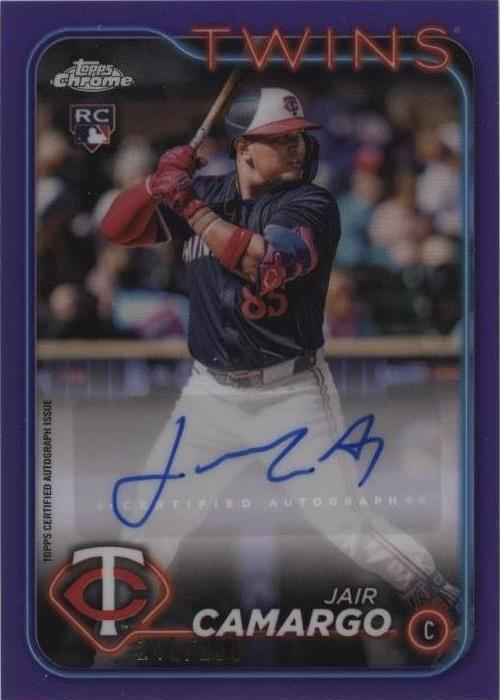 2024 Topps Chrome Update Series - Autographs Jair Camargo #AC-JAC ...