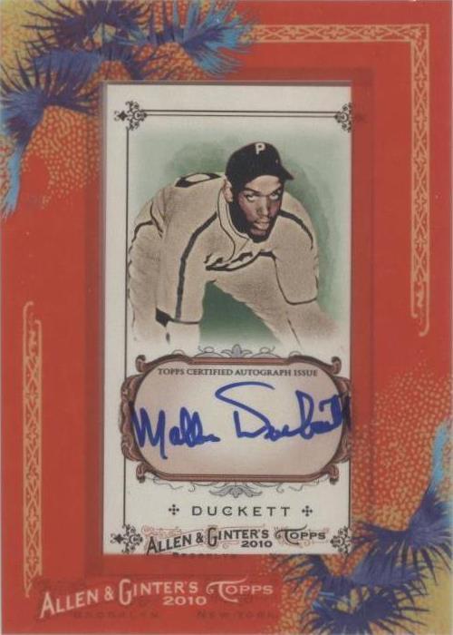 2010 Topps Allen & Ginter's - Framed Mini Autographs #AGA-MD Mahlon ...