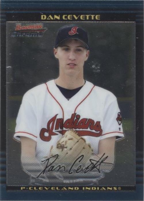 2002 Bowman Chrome Draft Picks & Prospects - #BDP88 Dan Cevette (RC ...