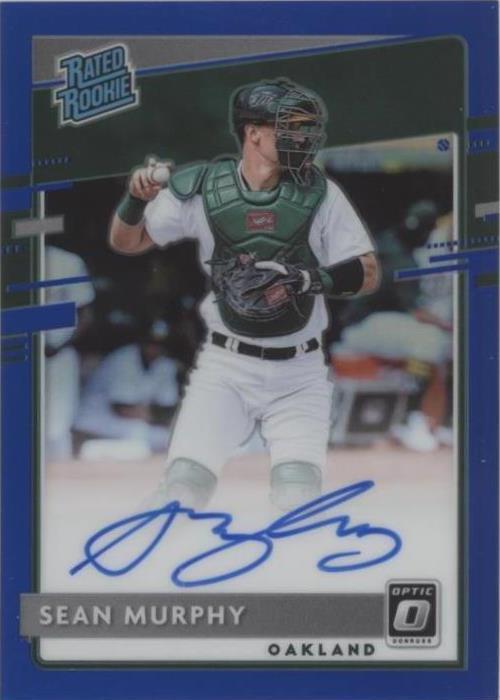 2020 Panini Donruss Optic - Rated Rookie Signatures Sean Murphy #RRS-SM ...