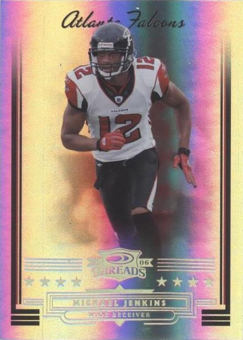 2006 Donruss Threads - Century Proof Gold #132 Michael Jenkins /50 for ...