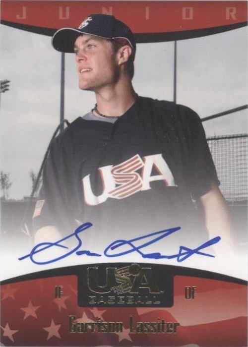 2008 Upper Deck 2007 USA Baseball National Teams - Junior Team On-Card ...