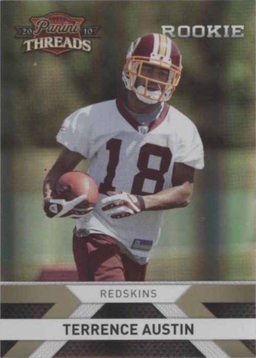 2010 Panini Threads - Terrence Austin #287 Century Proof Gold /100 (RC ...