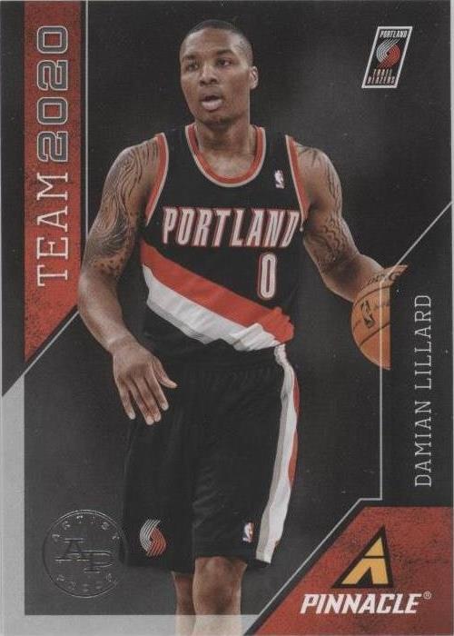 2013-14 Panini Pinnacle - Team 2020 Artist Proof #25 Damian Lillard for ...