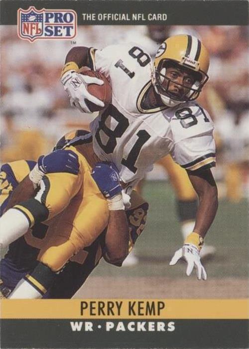 1990 Pro Set - Perry Kemp, Ken Stills #111 Ken Stills Pictured on Back ...