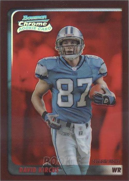 2003 Bowman Chrome - Red Refractor #179 David Kircus /235 (RC) for sale ...