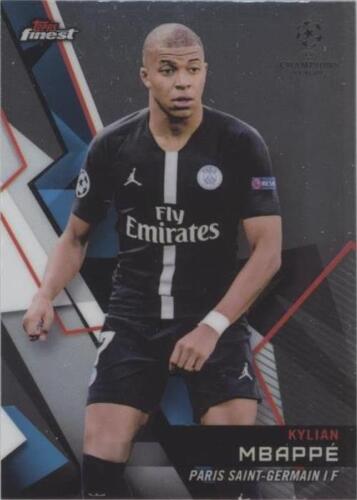 Graded 2019 Topps Finest UCL Kylian Mbappe #89 Soccer Card Graded 2019 Topps Finest UCL Kylian Mbappe #89 Soccer Card