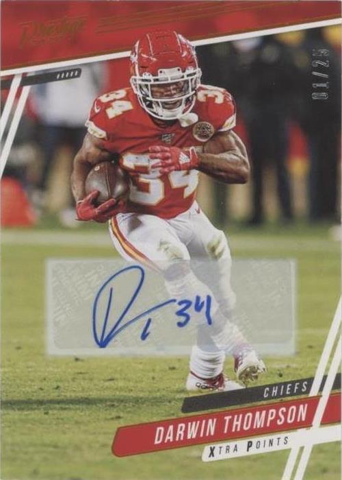 2020 Panini Prestige - Darwin Thompson #58 Xtra Points Orange ...