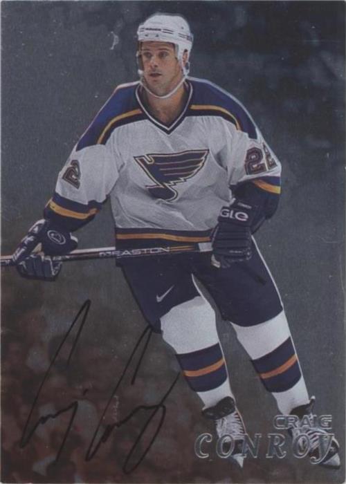 1998-99 In the Game Be A Player - Silver Autographs #277 Craig Conroy ...