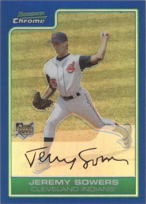 2006 Bowman Draft Picks & Prospects - Chrome Blue Refractor #BDP14 ...