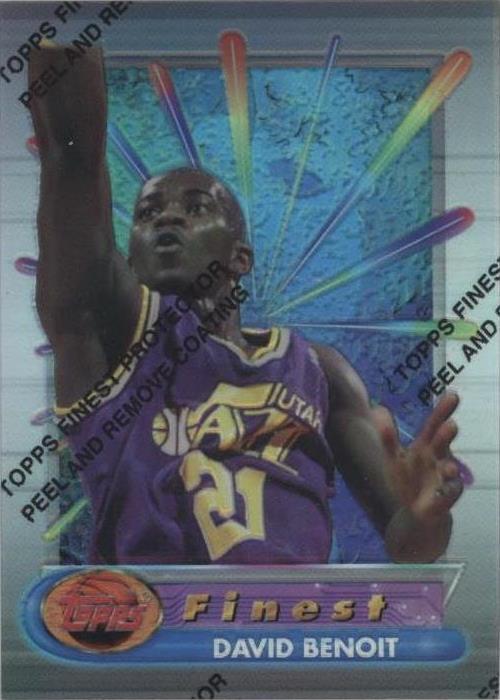 1994-95 Topps Finest - Refractor #85 David Benoit for sale online | eBay