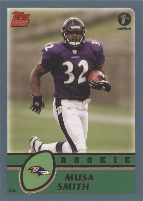 2003 Topps - 1st Edition #377 Musa Smith (RC) for sale online | eBay