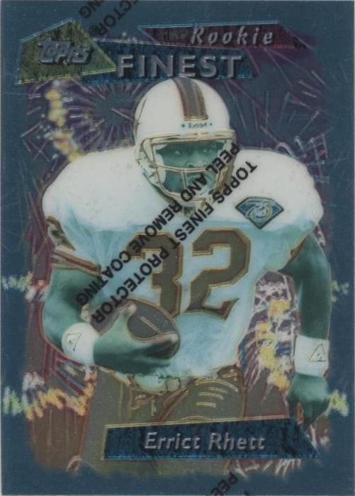1995 Topps Finest - Errict Rhett #21 for sale online | eBay