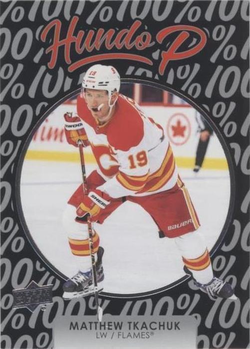 2021-22 Upper Deck Series 1 - Hundo P Matthew Tkachuk #HP-25 for sale ...