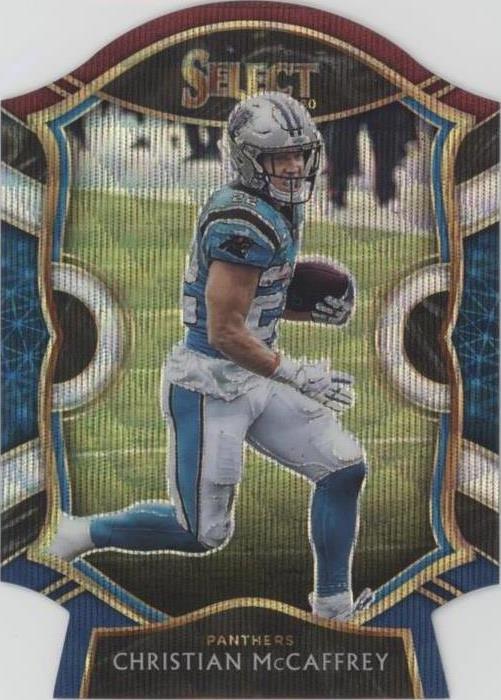 2020 Panini Select - Concourse Tri-Color Prizm Die-Cut #7 Christian ...