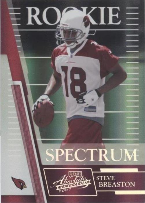 2007 Playoff Absolute Memorabilia - Rookie Spectrum Silver #197 Steve ...