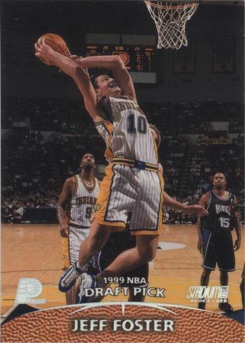 1999-00 Topps Stadium Club - 1999 NBA Draft Pick Jeff Foster #196 (RC ...