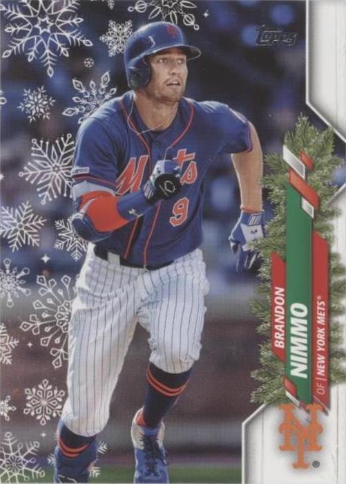 2020 Topps Holiday - Brandon Nimmo #HW185 for sale online | eBay