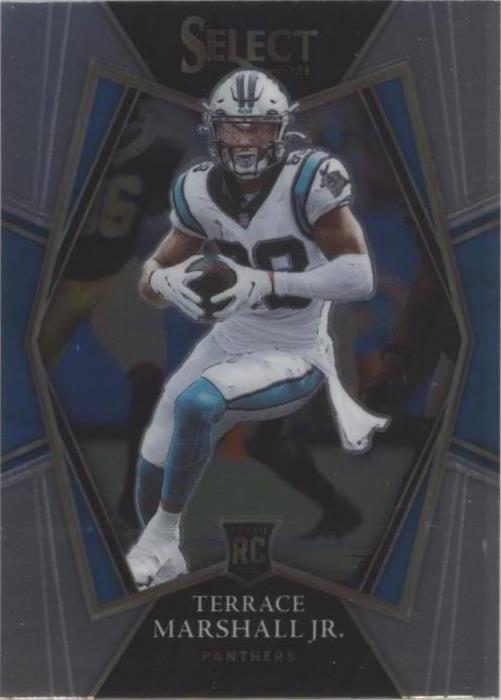 2021 Panini Select - Premier Level #162 Terrace Marshall Jr. (RC) for ...