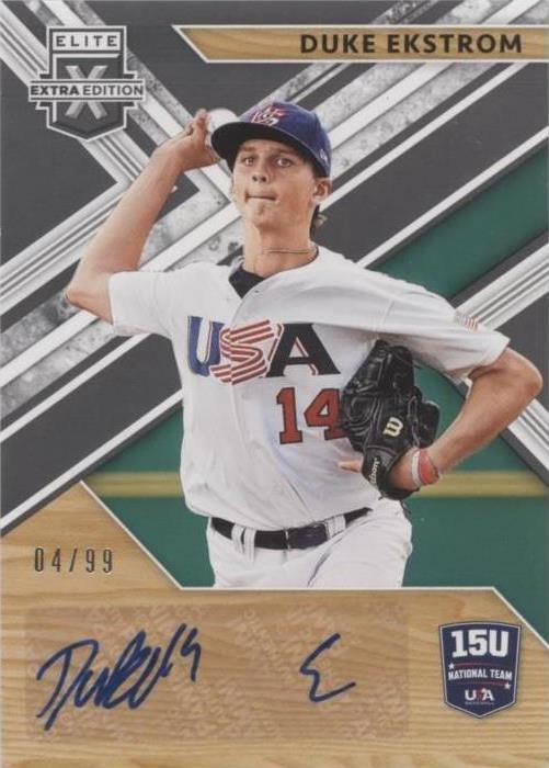 2019 Panini Elite Extra Edition - 15u National Team Signatures Duke ...
